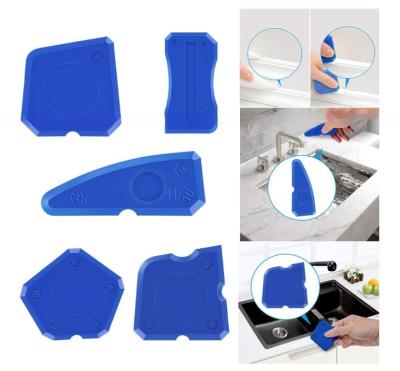 Cina 3pcs strumento di rimozione del sigillante 6pcs strumento di finitura del sigillante in silicone 1 ugello della pistola di sigillamento 10pcs kit di strumenti di sigillamento in silicone in vendita