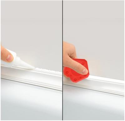 Cina 12 pezzi Kit di attrezzi per il sigillamento Strumento di finitura del sigillante in silicone Scraper di grumica Rimozione del sigillamento e ugello del sigillamento in vendita