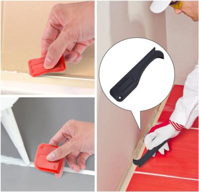 Cina 12 pezzi Kit di attrezzi per il sigillamento Strumento di finitura del sigillante in silicone Scraper di grumica Rimozione del sigillamento e ugello del sigillamento in vendita