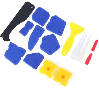 Cina Strumenti durevoli 15pcs Silicone strumento di sigillamento rimosso di caulk finisher raschiatore strumento di finitura di caulk in vendita