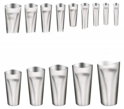 Cina 6 in 1 Kit di strumenti di calcificazione in silicone 25Pcs Strumento di rimozione dell'applicatore dell'ugello di calcificazione con raschiatore / ugello di guarnizione in silicone in vendita