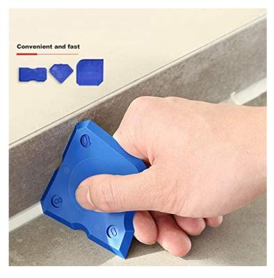 Cina Kit di strumenti per calafataggio in silicone 6 in 1 da 32 pezzi (testa in acciaio inossidabile) Kit di ugelli per calafataggio Set di kit di finitura applicatore in vendita