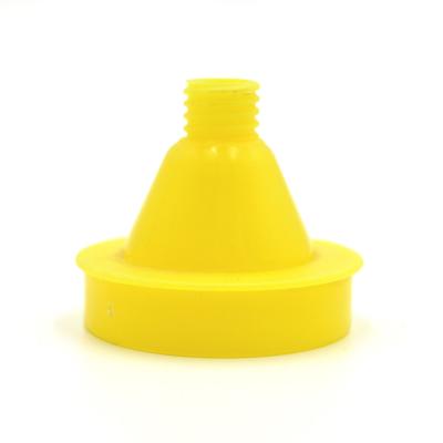 China Saquete de plástico amarelo/ adaptador de bocal de selante com fio fino à venda