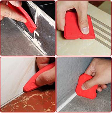 China 13 stuks rode schrapers 3 in 1 Silicone Caulking Removal Tools Set Kit Sealant Finishing Tool Scraper Caulk Remover/ Nozzle Te koop
