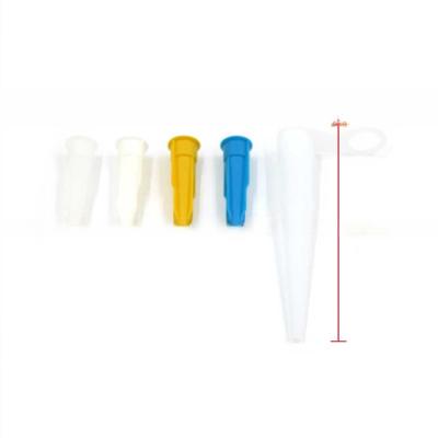 Cina Cartuccia di ugello di scarico di plastica colorata sigillante di silicone in vendita