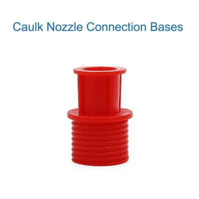 Cina Base di connessione di estensore di ugello di sigillante in silicone per applicatori di ugello di sigillo in vendita