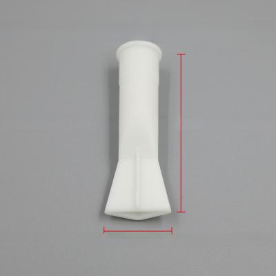China Padrão de onda plana reutilizável 2x30mm Bocal de selante epóxi Bocal de silicone para pistola de calafaça de salsicha à venda