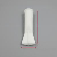 China Flat Wave Pattern 2x30mm Replacement Extension Tool Epoxy Plastic Caulk Nozzles Caulking Nozzle Tip for sale