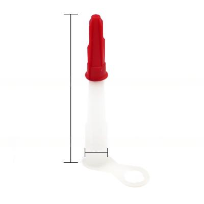 China Afdichting Extension Nozzle Plastic Caulk Nozzle Tip Spaarkap Te koop