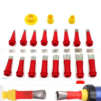 Cina 19pcs acciaio inossidabile rosso applicatore di ugelli di calcificazione in vendita