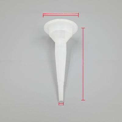 Cina Nozzol di plastica auto-perforazione applicatore nozzolo di estensione del cono punta di nozzolo per salsiccia pistola di calcificazione in vendita