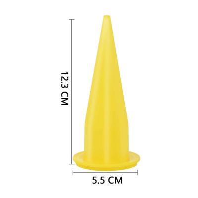 Cina Sostituzione di ugello di plastica per la pistola di cavolo ugello di plastica a cono giallo ((BC-P010-C) in vendita