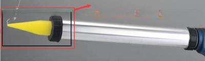 Cina Sostituzione di ugello di plastica per la pistola di cavolo ugello di plastica a cono giallo ((BC-P010-C) in vendita