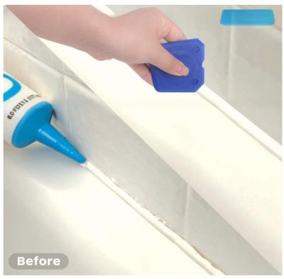 China K-052 23 PCS Kit de Ferramentas de Caulking, Ferramenta de Caulking 3 em 1 Ferramenta de acabamento de selante de silicone, raspador de argamassa à venda