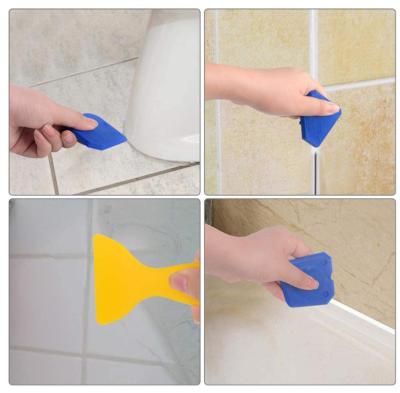 China K-052 23 PCS Kit de Ferramentas de Caulking, Ferramenta de Caulking 3 em 1 Ferramenta de acabamento de selante de silicone, raspador de argamassa à venda