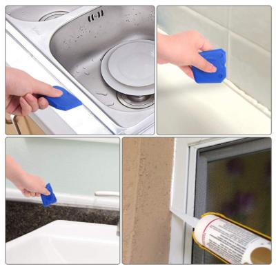 China K-052 23 PCS Kit de Ferramentas de Caulking, Ferramenta de Caulking 3 em 1 Ferramenta de acabamento de selante de silicone, raspador de argamassa à venda