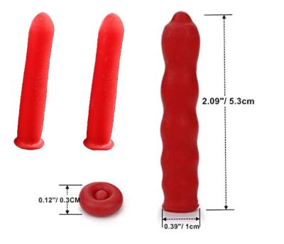 中国 1pc カークシールキャップ,赤カークセービングキャップ,開いたカークシールチューブをシールし保存するためのカークシールシールキャップセーバー 販売のため