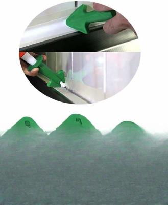 Cina 3 pcs blu / verde Silicone strumentazione di scarico di plastica di sigillante ugello di epossidica pistone di scarico di ugello applicatore accessori in vendita