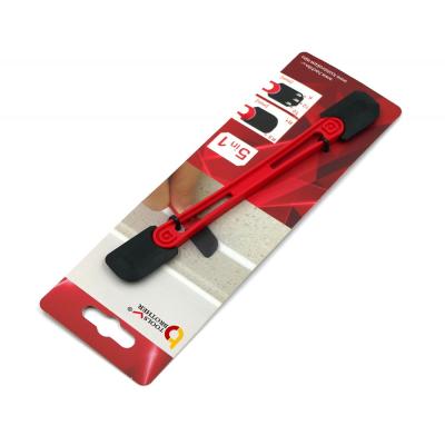 China 1PC 5in1 Ferramenta de raspador de calafaça de plástico Razor Handy Spatula de silicone à venda