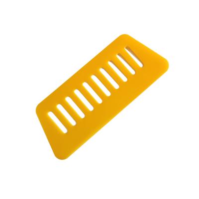 China Ferramentas de tintura de janela ultra fina amarelo Instalação de filme de vidro raspador leve à venda
