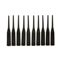China 10pcs Disposable Replacement Black Plastic Thin Nozzle for Foam Gun for sale