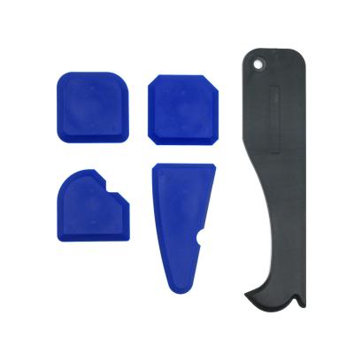 China Azul 5 peças de silicone mais suave espátula ferramenta de calcinagem à venda