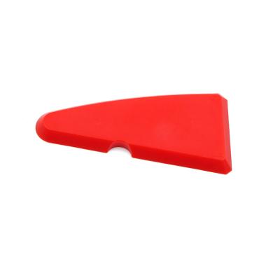 China Plástico vermelho selante de silicone único mofo acabamento selando mais suave espátula raspador ferramenta de calafaçao à venda