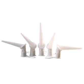 China 360 graus curvado bico de silicone 45 graus bico de calafaz Ângulo ajustável bico de calafaz tipo rotativo à venda