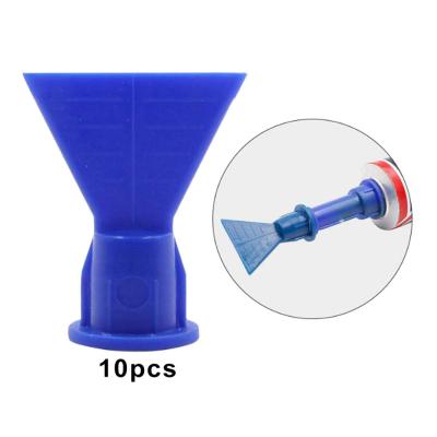 China 10 peças de forma de onda bocal ponta de spray de fixação de cola durável ferramenta de peça sobressalente para caulking selante dispensador à venda