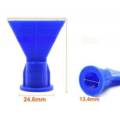 China 10 peças de forma de onda bocal ponta de spray de fixação de cola durável ferramenta de peça sobressalente para caulking selante dispensador à venda