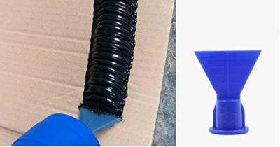 Cina 10pcs Cartuccia di tipo ondulato pistola di sigillazione parte di ricambio ugello punta di spruzzo per distributore di sigillante di silicio siringa accessori in vendita