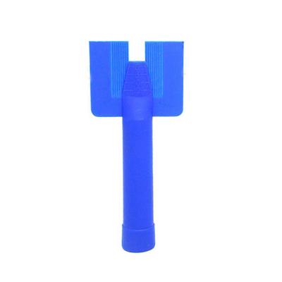 China 10pcs Porta de plástico azul tipo borda da bocal ponta de silicone selante dispensador peça sobressalente à venda