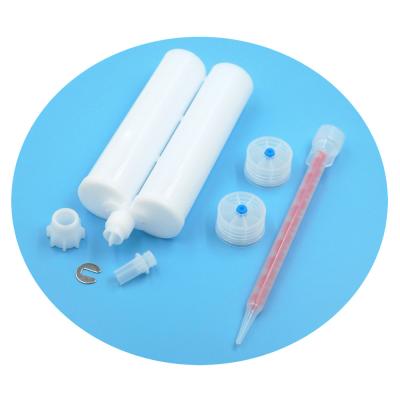 Cina 400 ml 1:1 tubo di cartuccia AB cartuccia doppia colla due componenti tubo di distribuzione con tubo di miscelazione in vendita