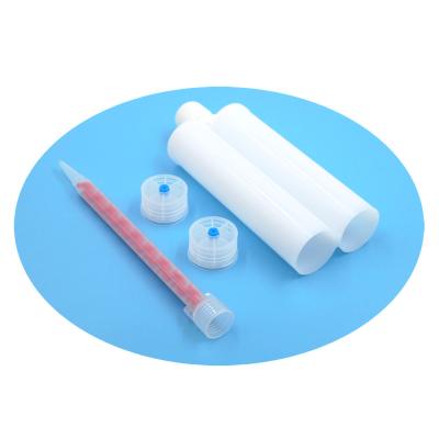 Cina 400 ml 4# 1:1 Cartuccia doppia adesiva usa e getta Fornitore AB Cartuccia di pistola epossidica per applicatore di colla industriale in vendita