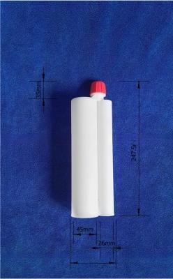 中国 400ml 3:1 シリコン密封剤カートリッジ 2Kエポキシダブルカートリッジ 販売のため