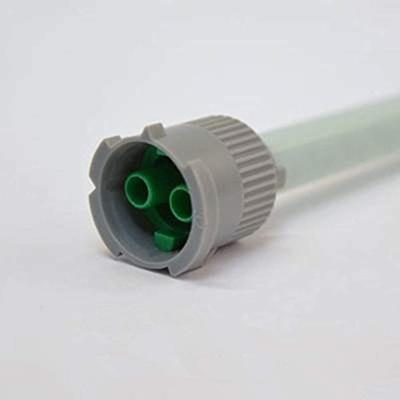 Cina 20 pezzi Nozzolo di miscelazione adesivo epossidico Punte di miscelatore di resina Applicatore di pistola adesiva per 1:1 50ml/1.7oz in vendita