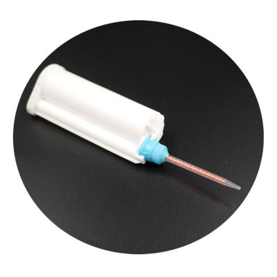 Cina Punte di miscelazione della cartuccia statica Miscelatore di resina pistola adesiva applicatore di ugelli di miscelazione epossidica per 50 ml rapporto 10:1 in vendita