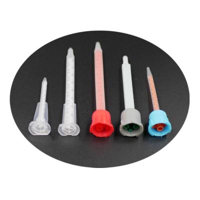 Cina Punte di miscelazione della cartuccia statica Miscelatore di resina pistola adesiva applicatore di ugelli di miscelazione epossidica per 50 ml rapporto 10:1 in vendita