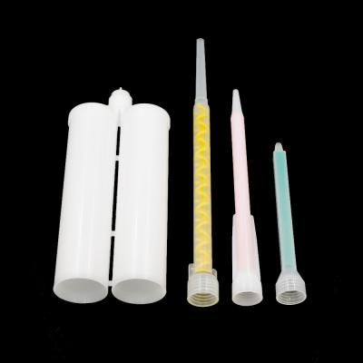 Cina Dispensatore a punta di ugello di miscela di sigillamento dinamico in silicone per 400 mL/ 600 mL 1:1 Due tubi di componenti in vendita