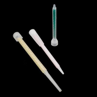 Cina Dispensatore a punta di ugello di miscela di sigillamento dinamico in silicone per 400 mL/ 600 mL 1:1 Due tubi di componenti in vendita