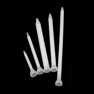 Cina Tubi di plastica epossidici Resina Static Mixer Nozzle di miscelazione per AB Colla Applicatore di pistola adesiva 400ml Cartucce in vendita