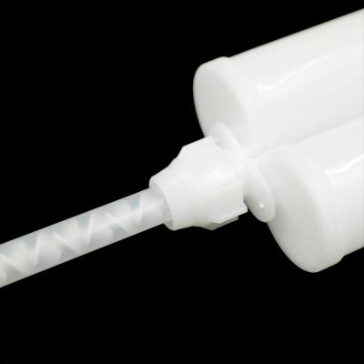 Cina Tubi di plastica epossidici Resina Static Mixer Nozzle di miscelazione per AB Colla Applicatore di pistola adesiva 400ml Cartucce in vendita