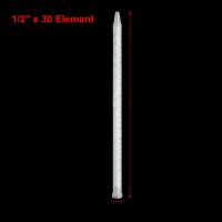 China Bell-Type 1/2'' x 30 Element Long Replacement Nozzle Mixing tip for 2-component Glue for sale