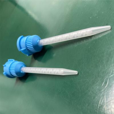 Cina Punte di miscelazione della cartuccia statica di plastica 50 ml 1:1 Miscelatore di resina ugello di miscelazione epossidica in vendita