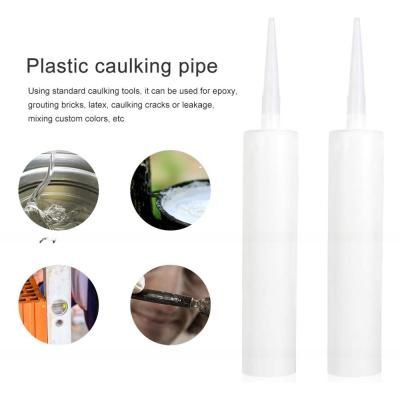 Cina Cartuccia di sigillante in silicone di 310 ml di plastica resistente per uso multifunzionale in vendita