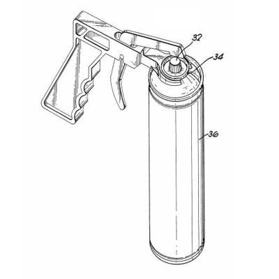 China OEM ODM Aerosol Spray Can Gun Handle Spray Paint Sprayer Handle Te koop