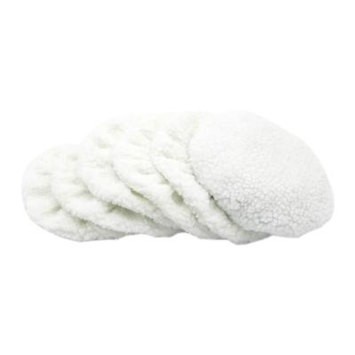 China Customized White Car Polisher Bonnet Polishing Bonnet For Car Bodies for sale