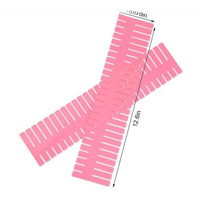 Cina 40pcs abbigliamento fai da te organizzatore di stoccaggio separatore di cassetti regolabili divisori per calzini / biancheria intima / trucco / cucina / comodino in vendita