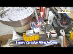Automatic Empty Two Component Silicone Sealant Cartridge Filling Machine 400ml 1:1