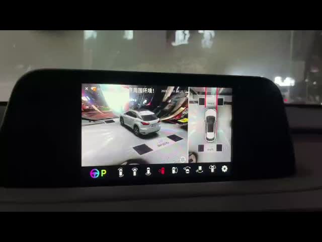 360-camera-systeem voor auto's voor Lexus ES omringende 3D-opname-decoder